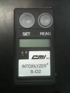 Breath Alcohol Section