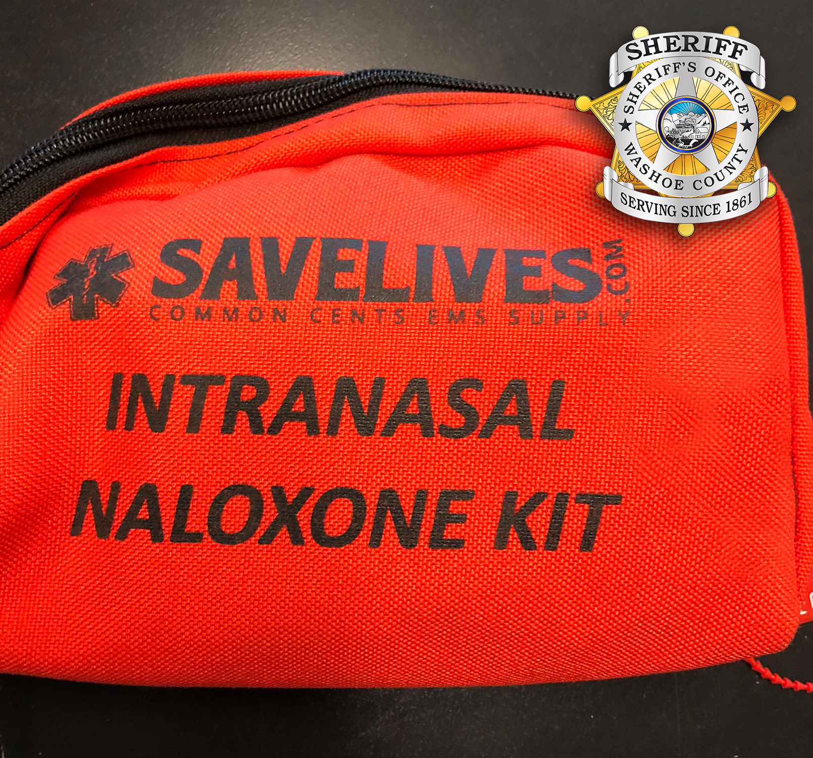 Washoe County Sheriff's Office deputies use Narcan kit to help treat an ...